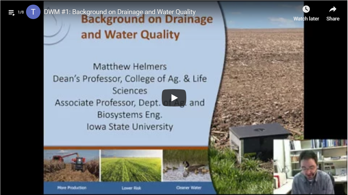 Videos Overview – Transforming Drainage