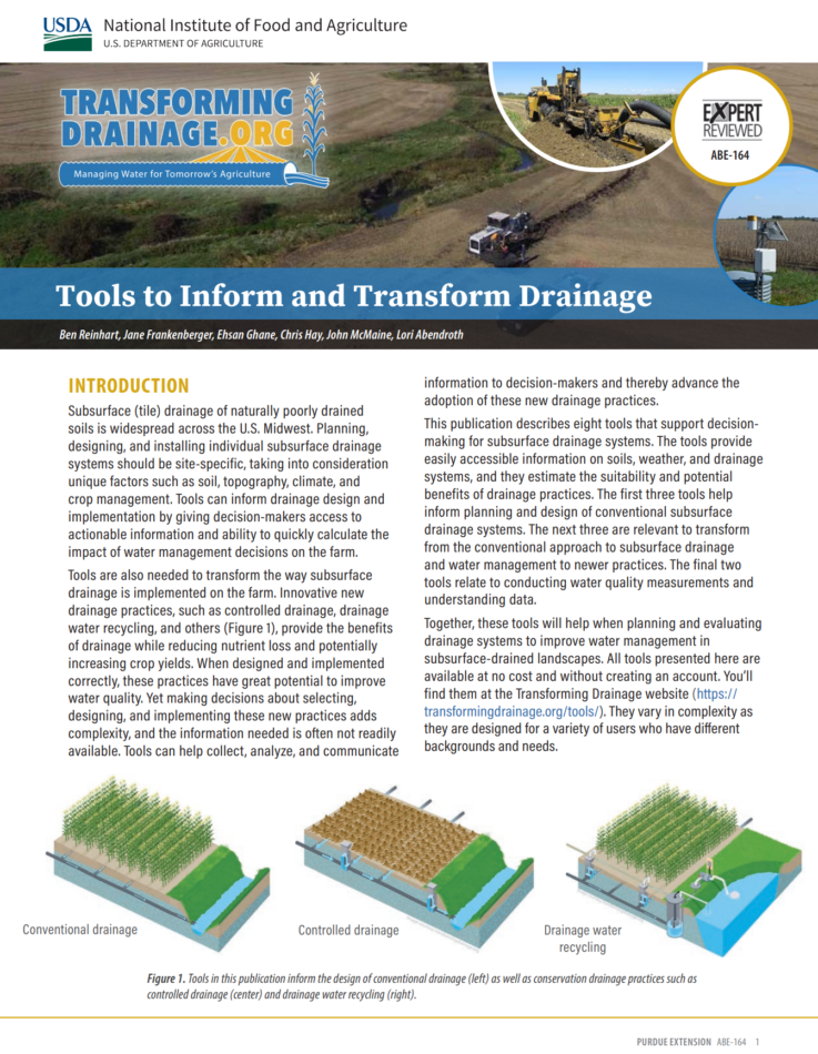 Resources Overview – Transforming Drainage